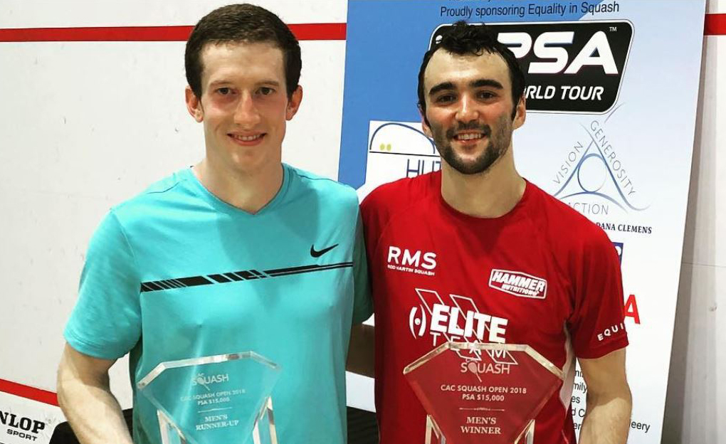Harrity and Hanson CAC feature | US Squash