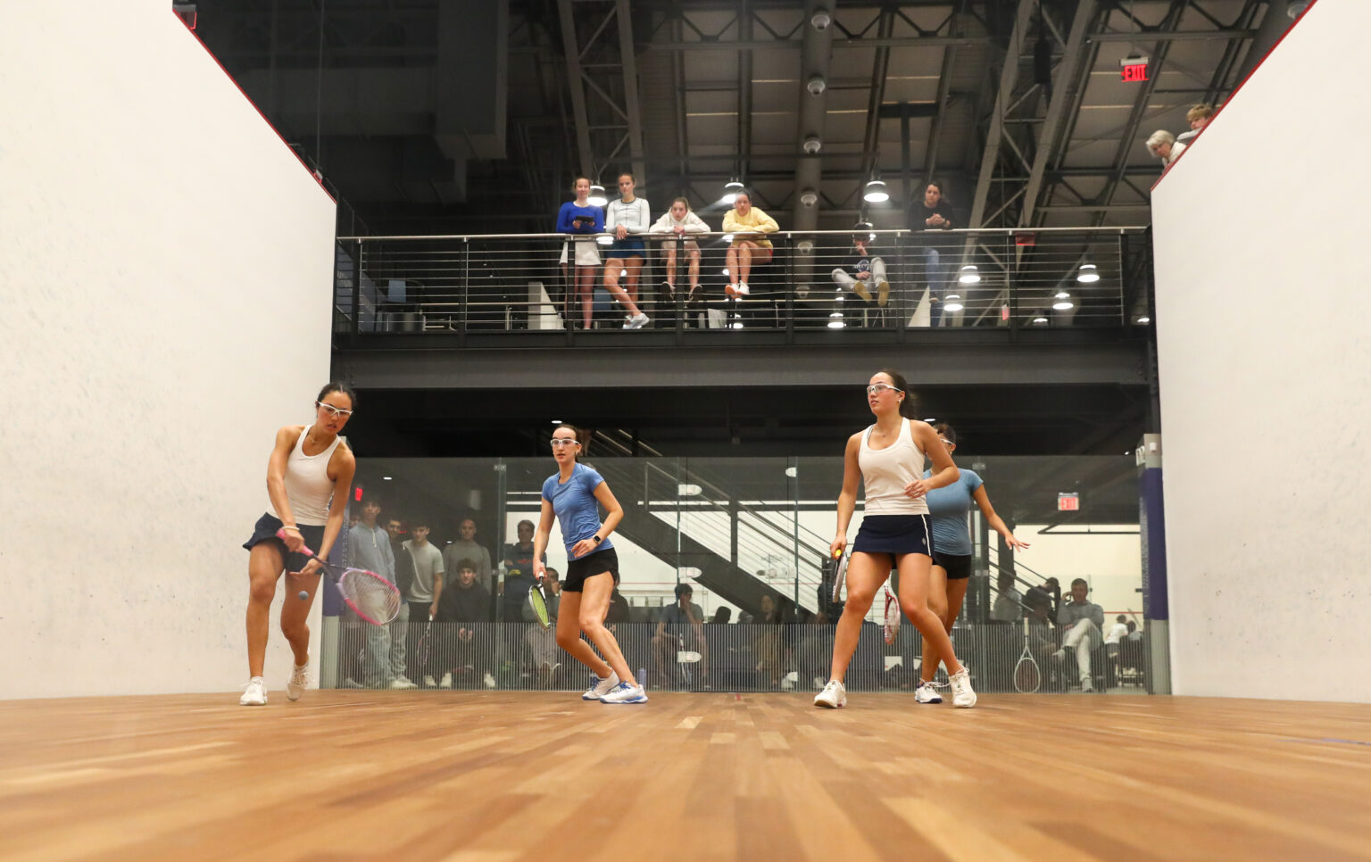 Jaffe Sisters and Elriani Headline Junior Doubles | US Squash